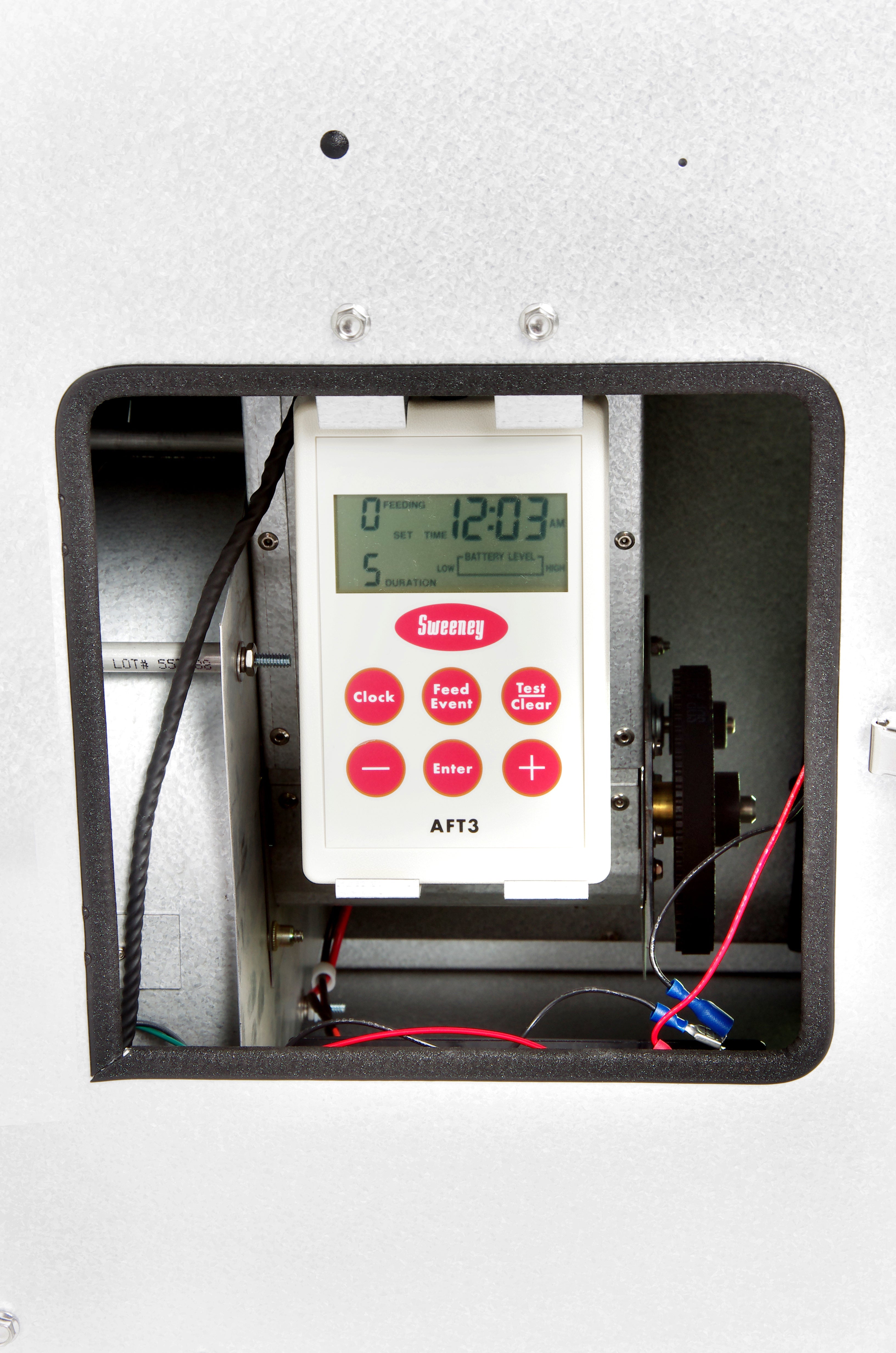 Sweeney Feeders Directional Fish Feeder - 125 lb. Capacity - Silver ...